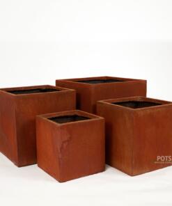 GRC Rusted Pot Plants | Rusted Planters | Wentworth Falls Pots